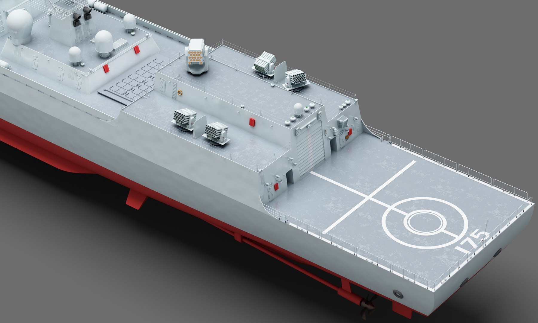 3D China Type 052D Destroyer - TurboSquid 2165900