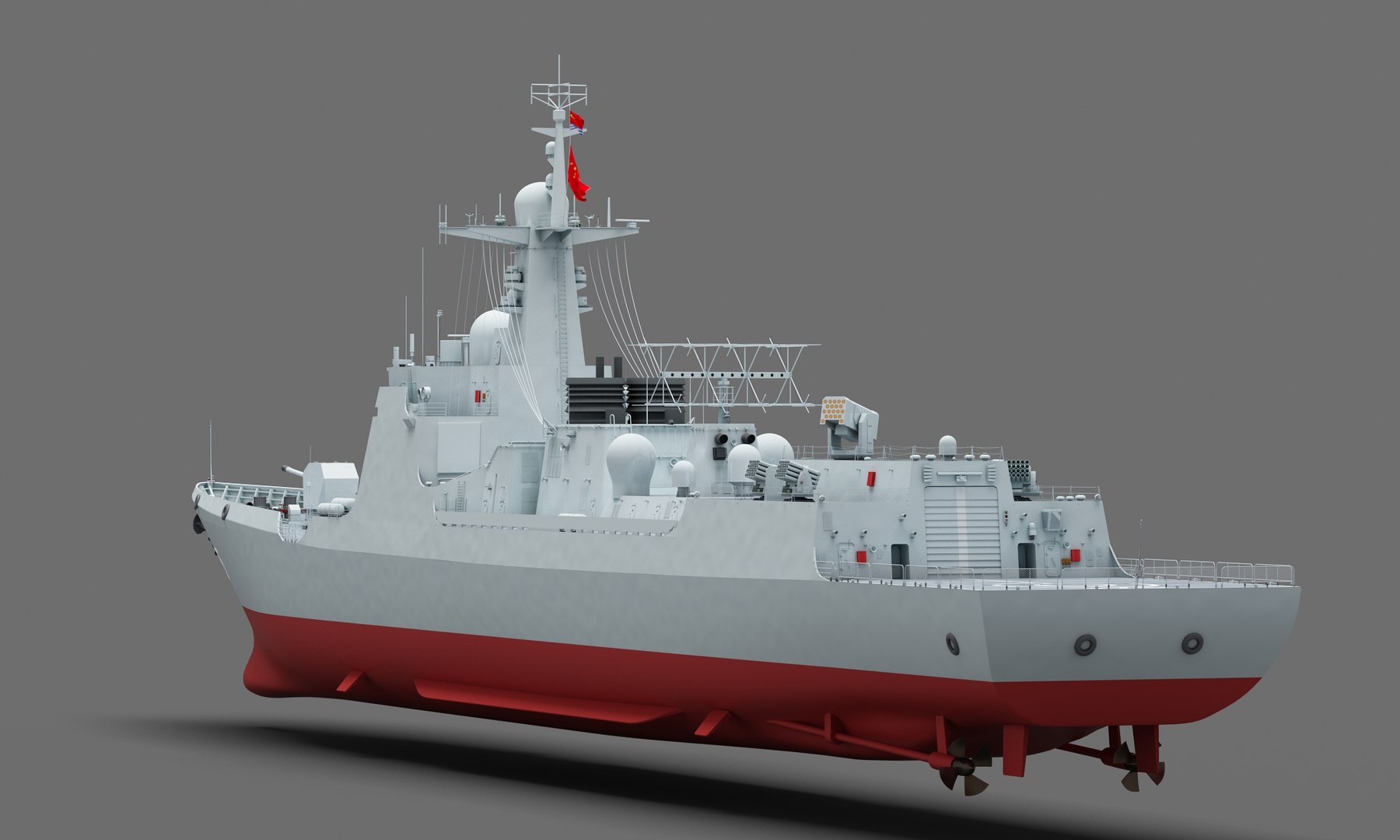 3D China Type 052D Destroyer - TurboSquid 2165900
