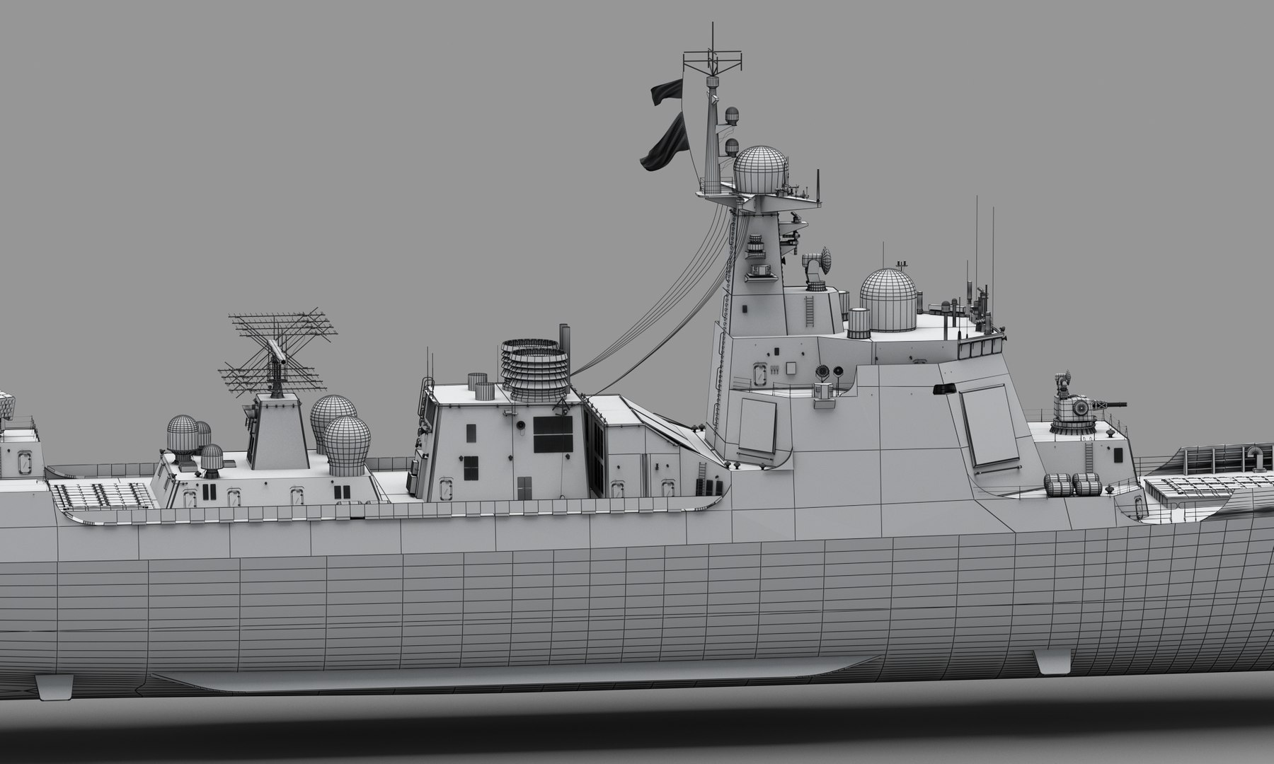 3D China Type 052D Destroyer - TurboSquid 2165900