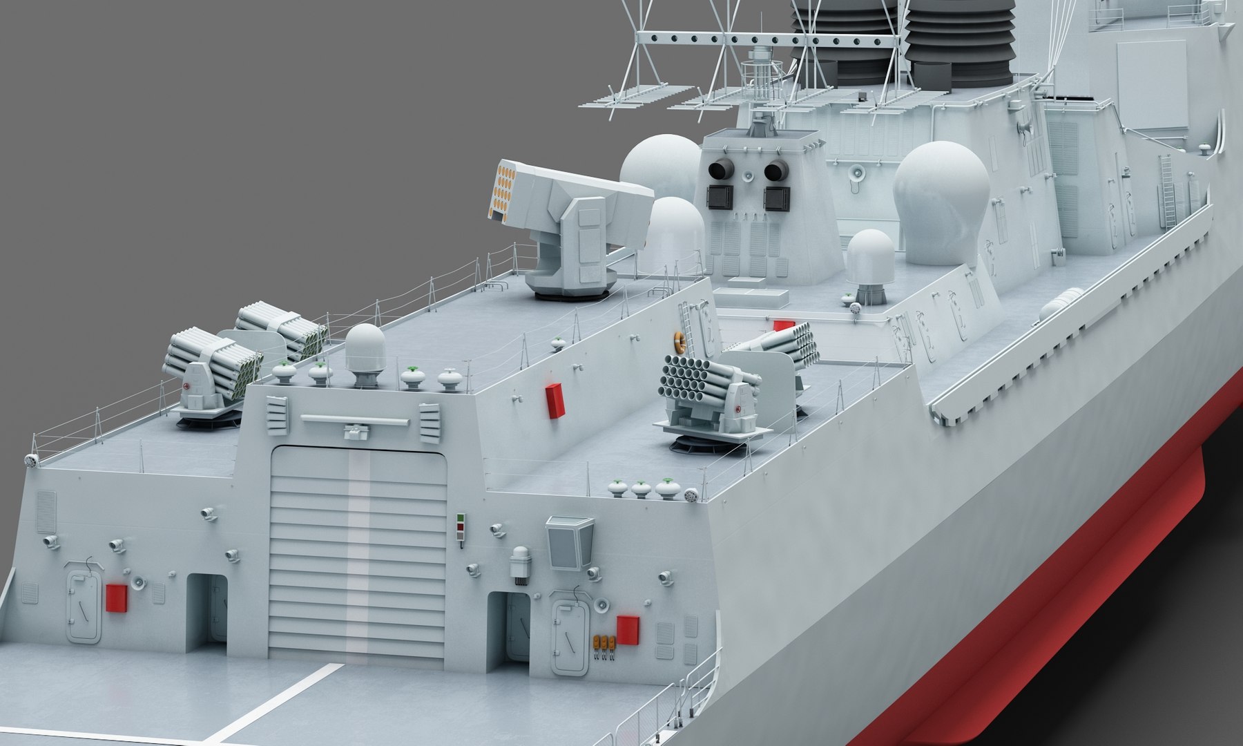 3D China Type 052D Destroyer - TurboSquid 2165900