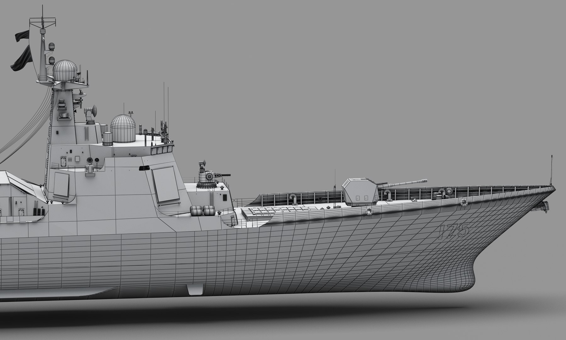 3D China Type 052D Destroyer - TurboSquid 2165900