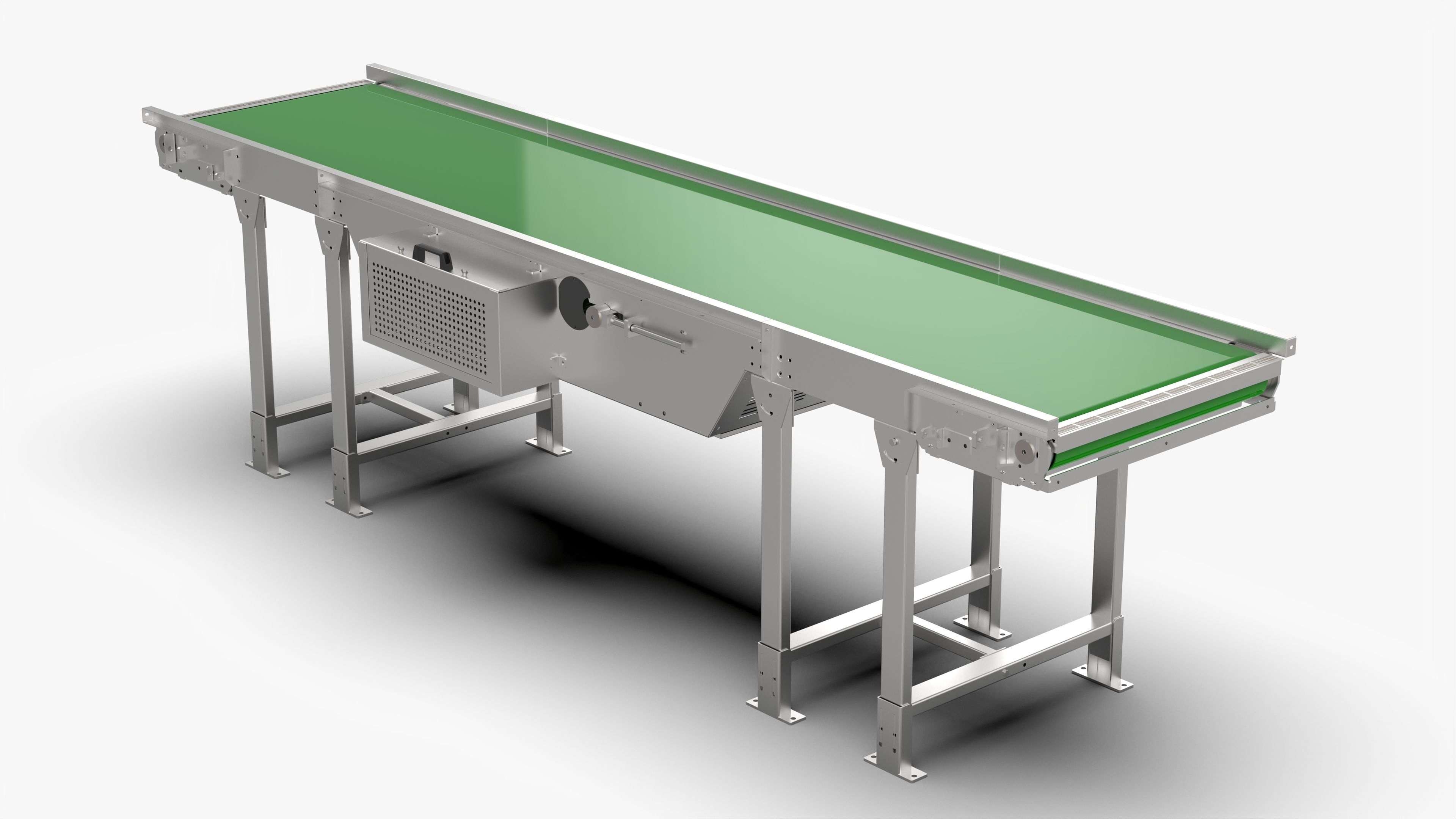 modelo 3d Logistics Conveyor Belt - TurboSquid 2020635