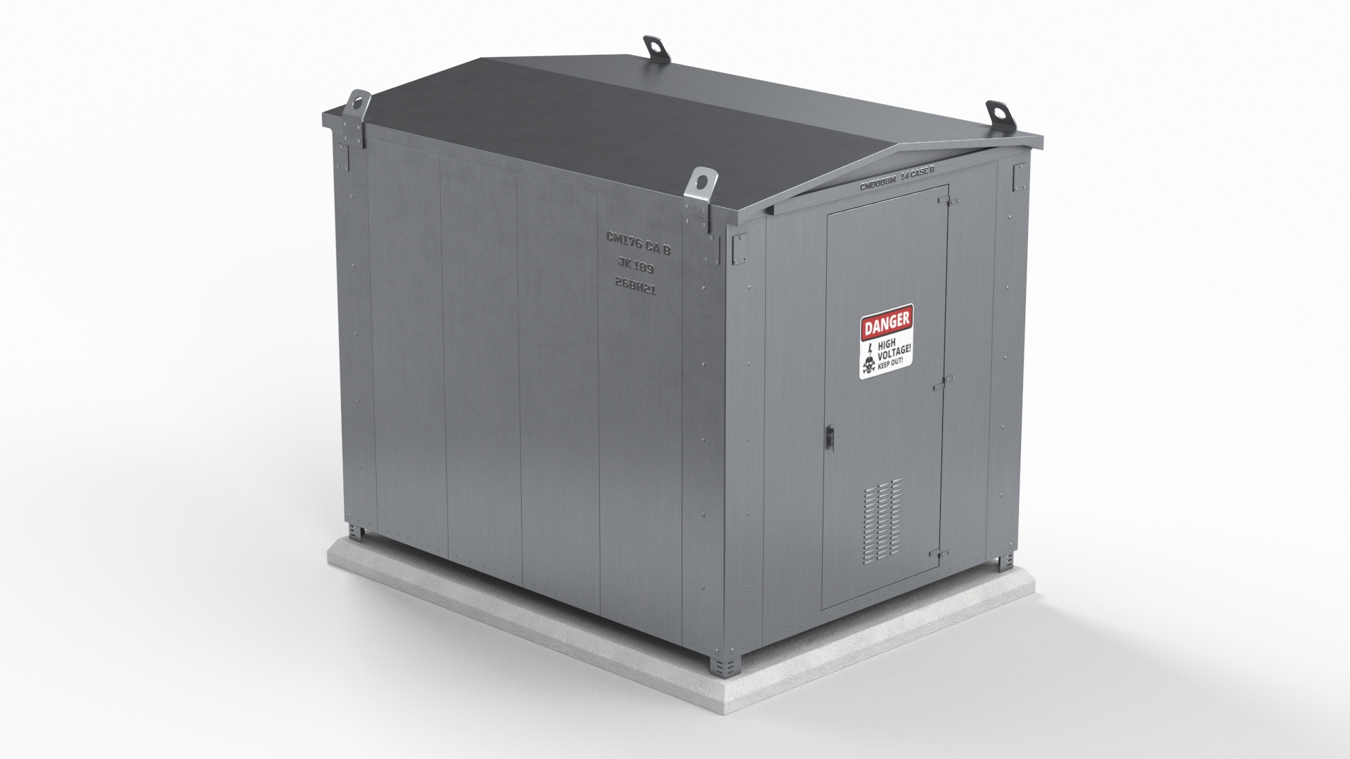 Large Railway Relay Cabinet Model - TurboSquid 2265724