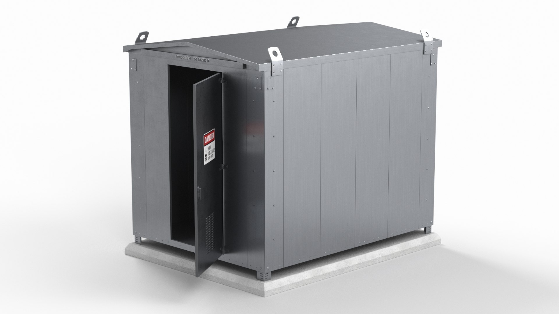 Large Railway Relay Cabinet Model - TurboSquid 2265724