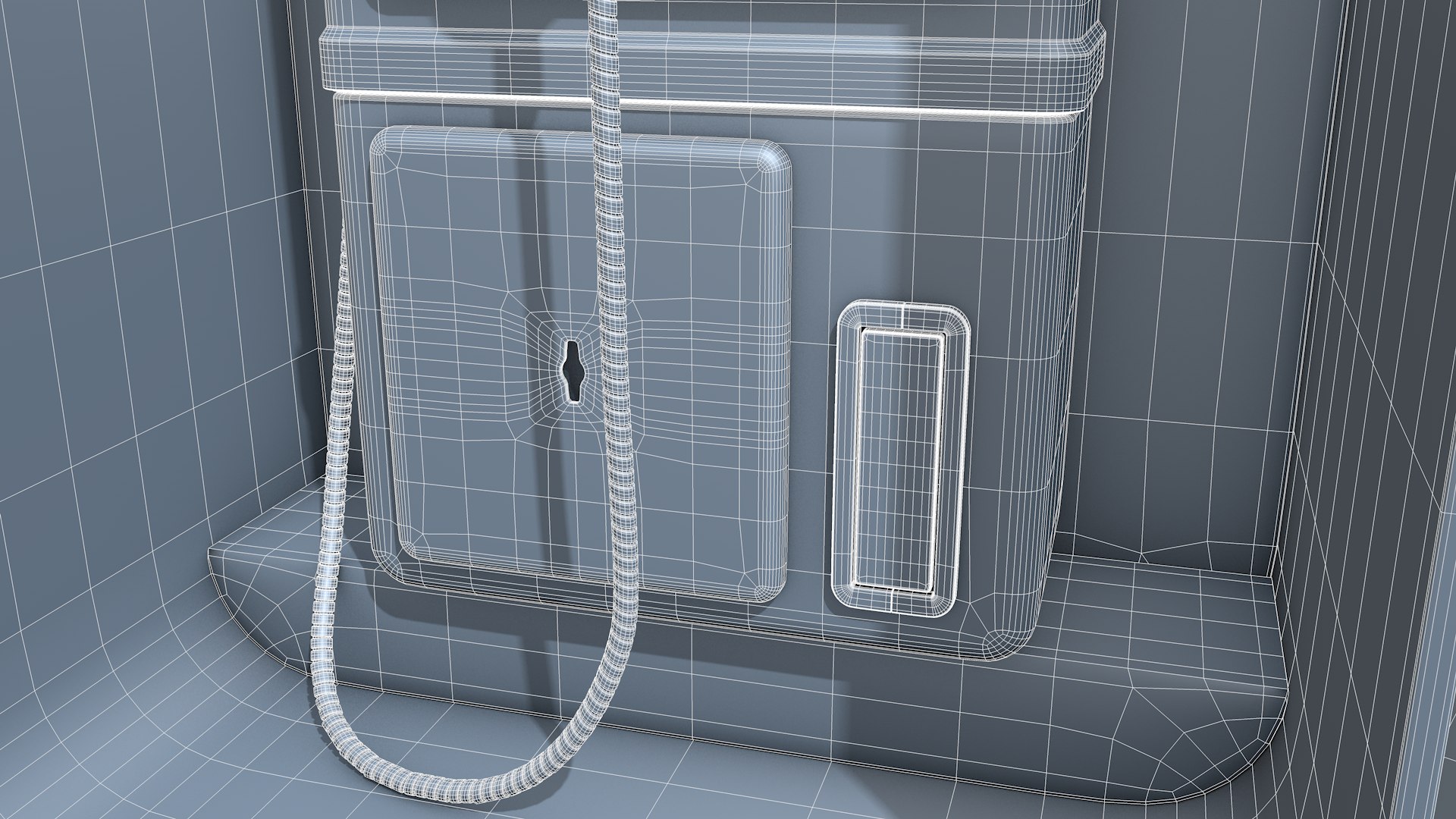 Pay Phone Booth 3D model - TurboSquid 2029101