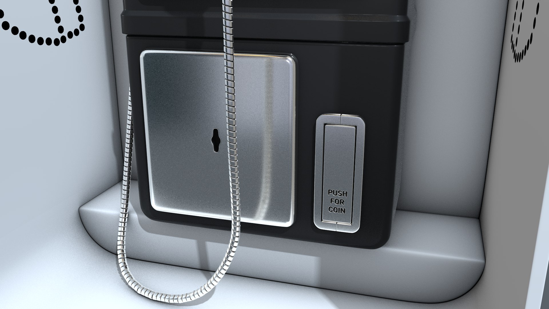 Pay Phone Booth 3D model - TurboSquid 2029101