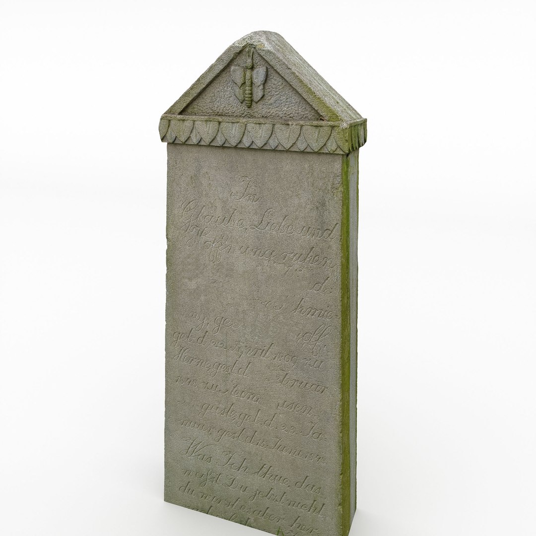 Old Tombstone Pack - 8K Textures Model - TurboSquid 1977250