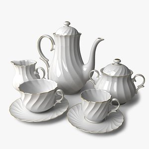 max paper ceramic tea set
