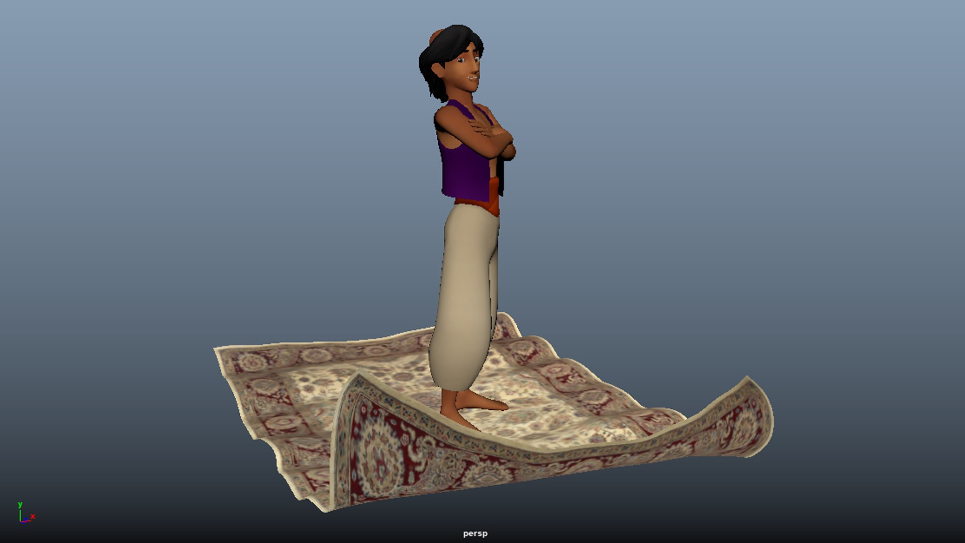 Aladin 3D Model - TurboSquid 1816366