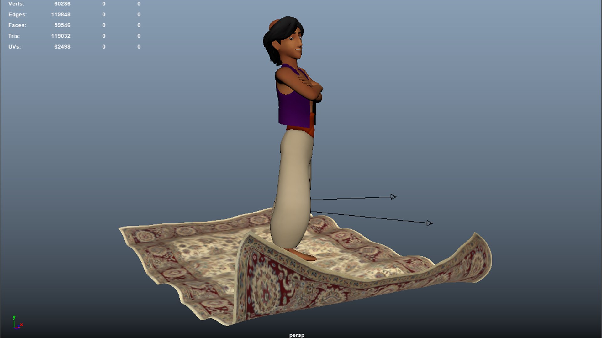 Aladin 3D Model - TurboSquid 1816366