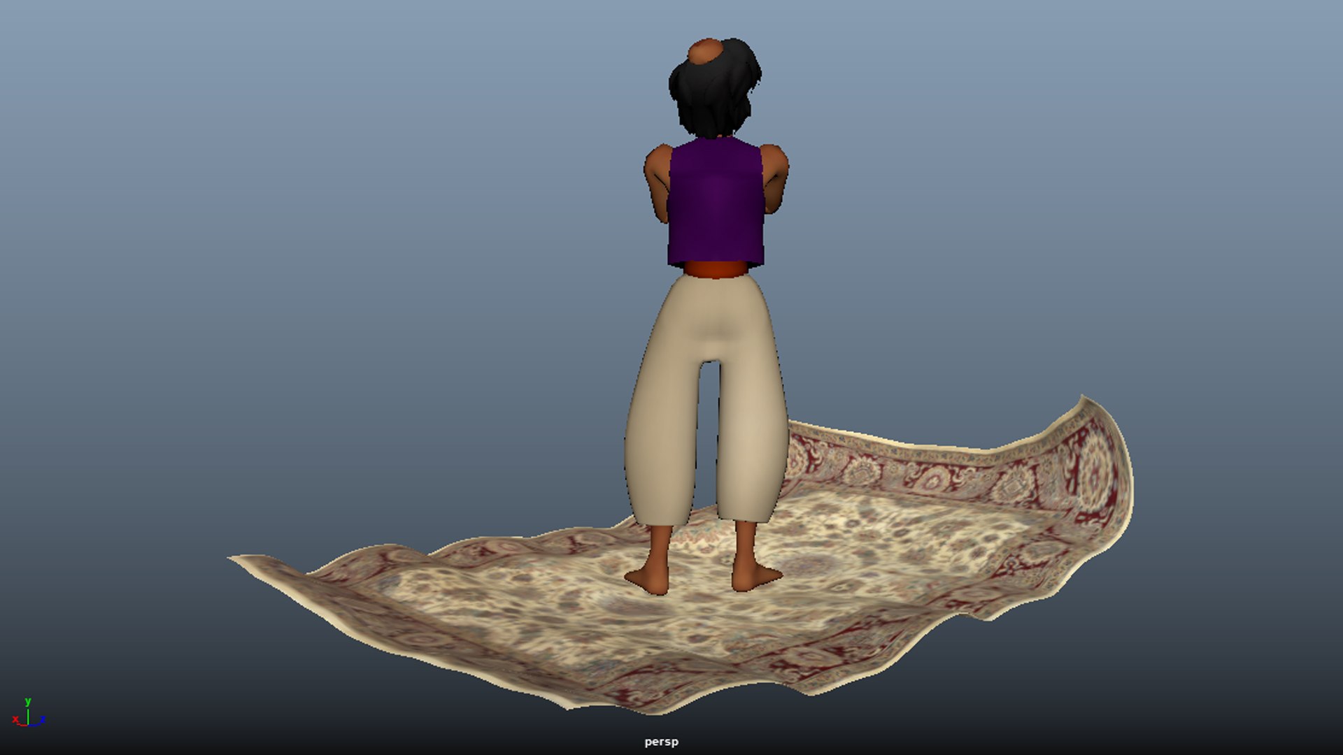 Aladin 3D Model - TurboSquid 1816366