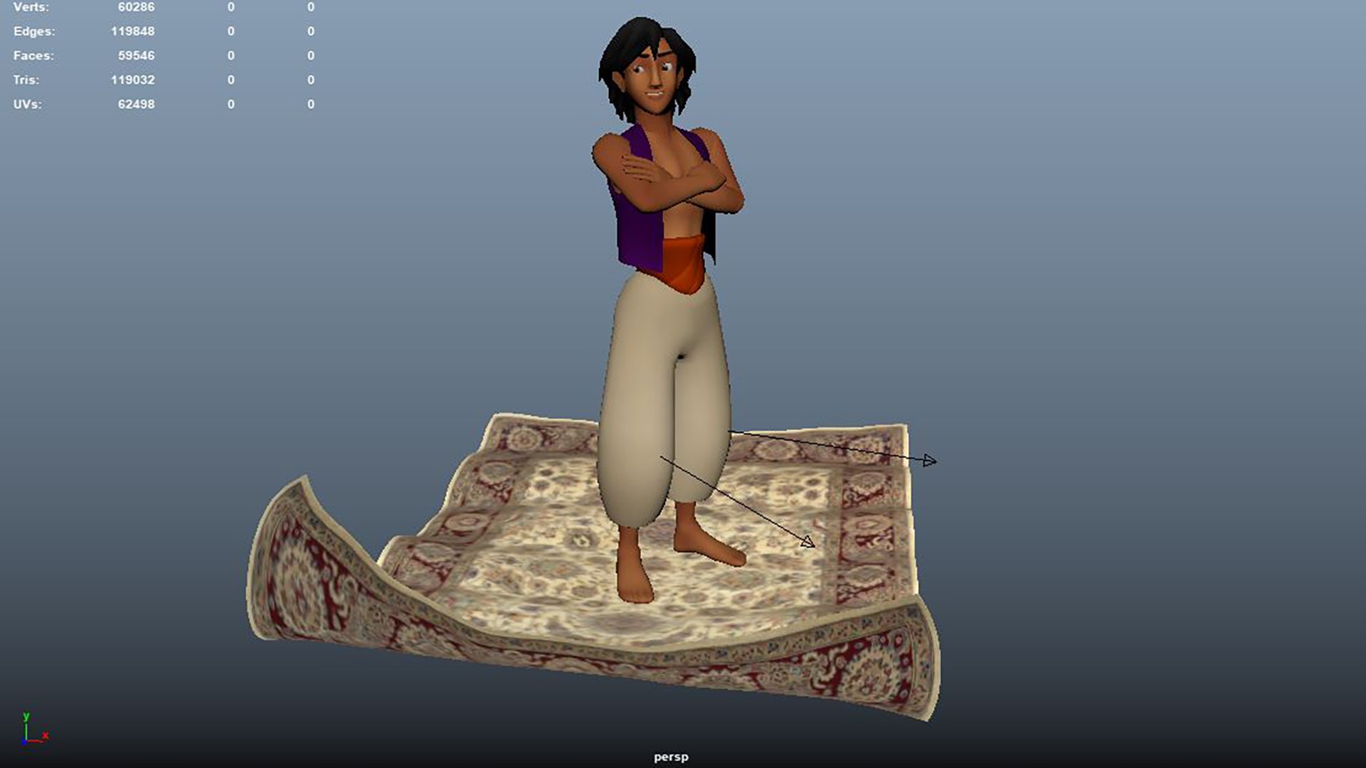 Aladin 3D Model - TurboSquid 1816366