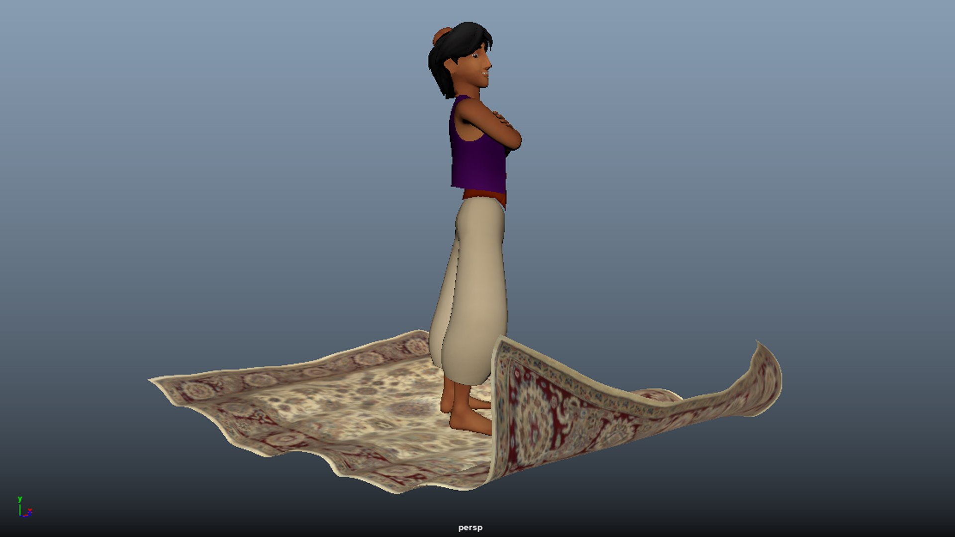 Aladin 3D Model - TurboSquid 1816366