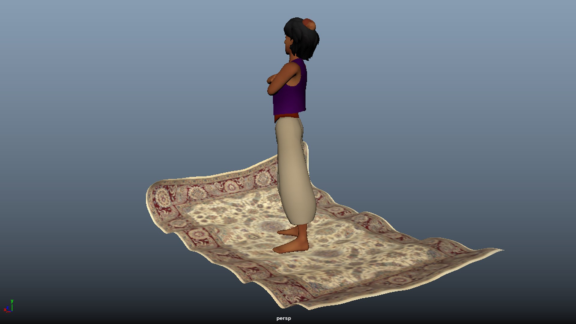 Aladin 3D Model - TurboSquid 1816366