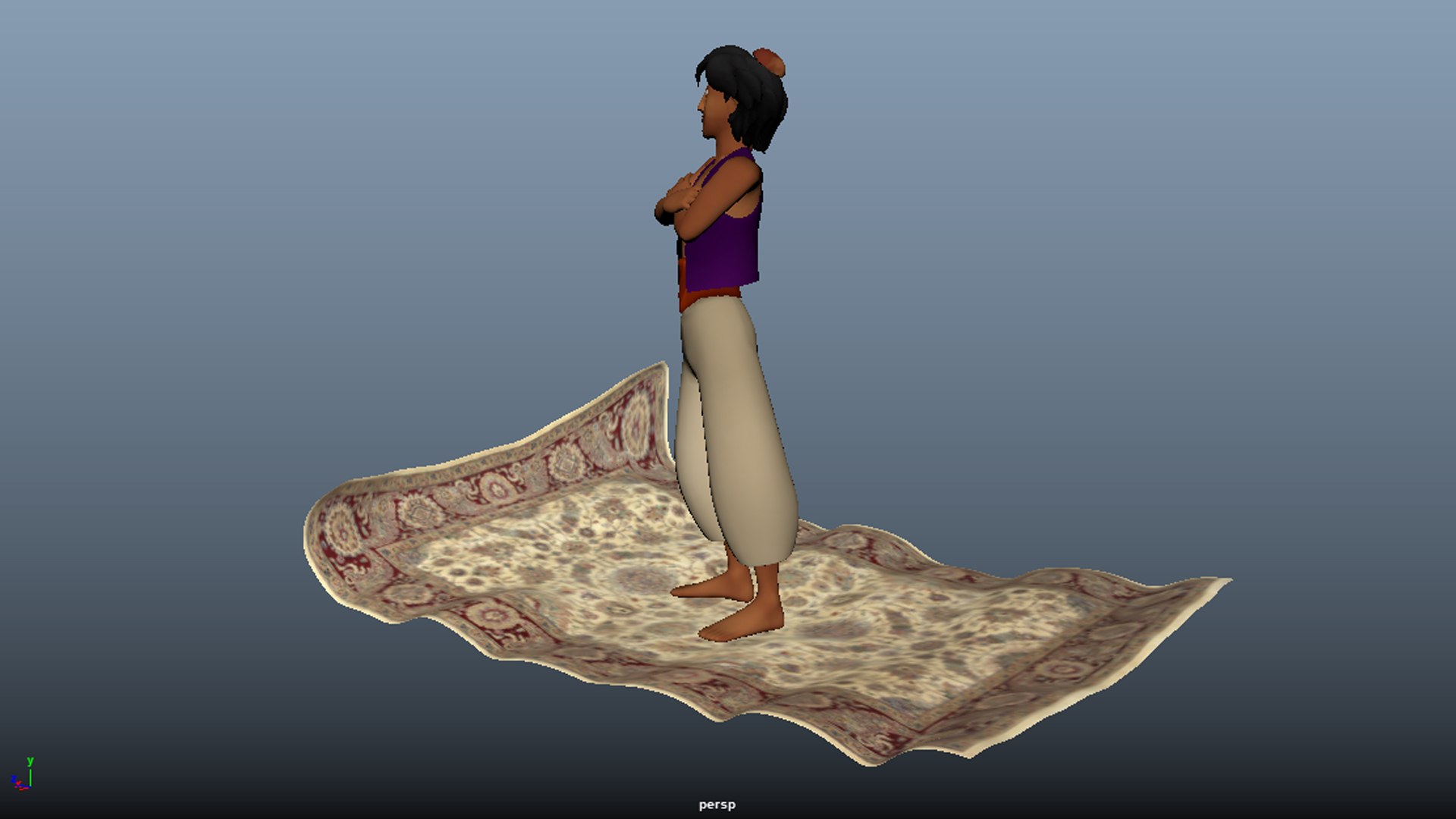 Aladin 3D Model - TurboSquid 1816366