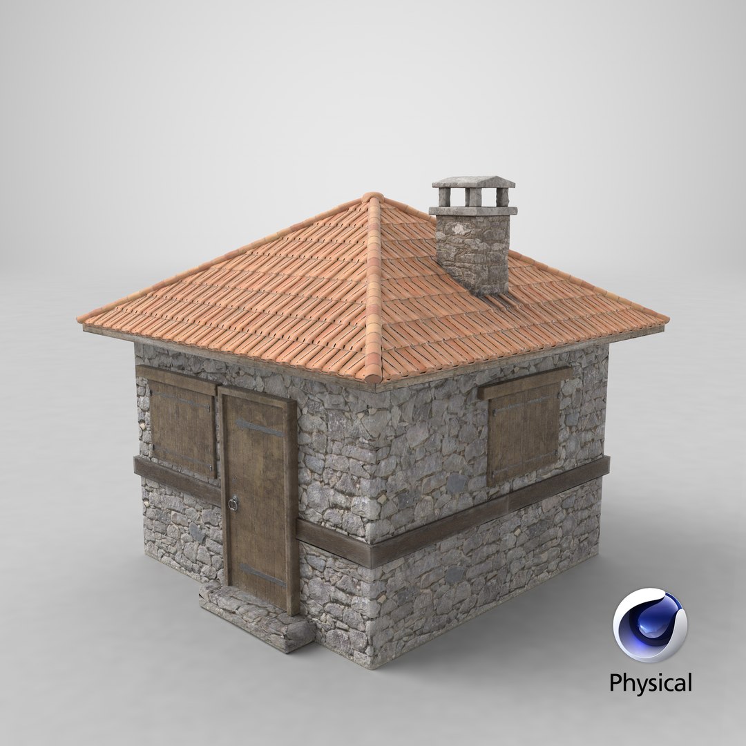 3D Model Medieval House 01 - TurboSquid 2095548