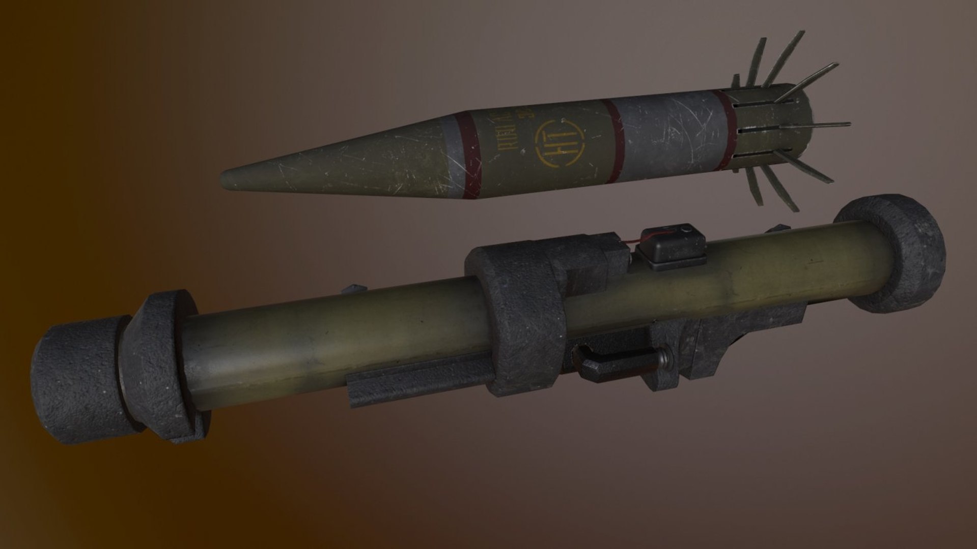 France rocket launcher 3D - TurboSquid 1346692