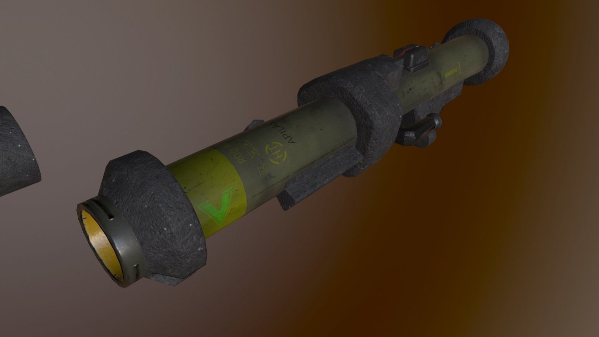 France rocket launcher 3D - TurboSquid 1346692
