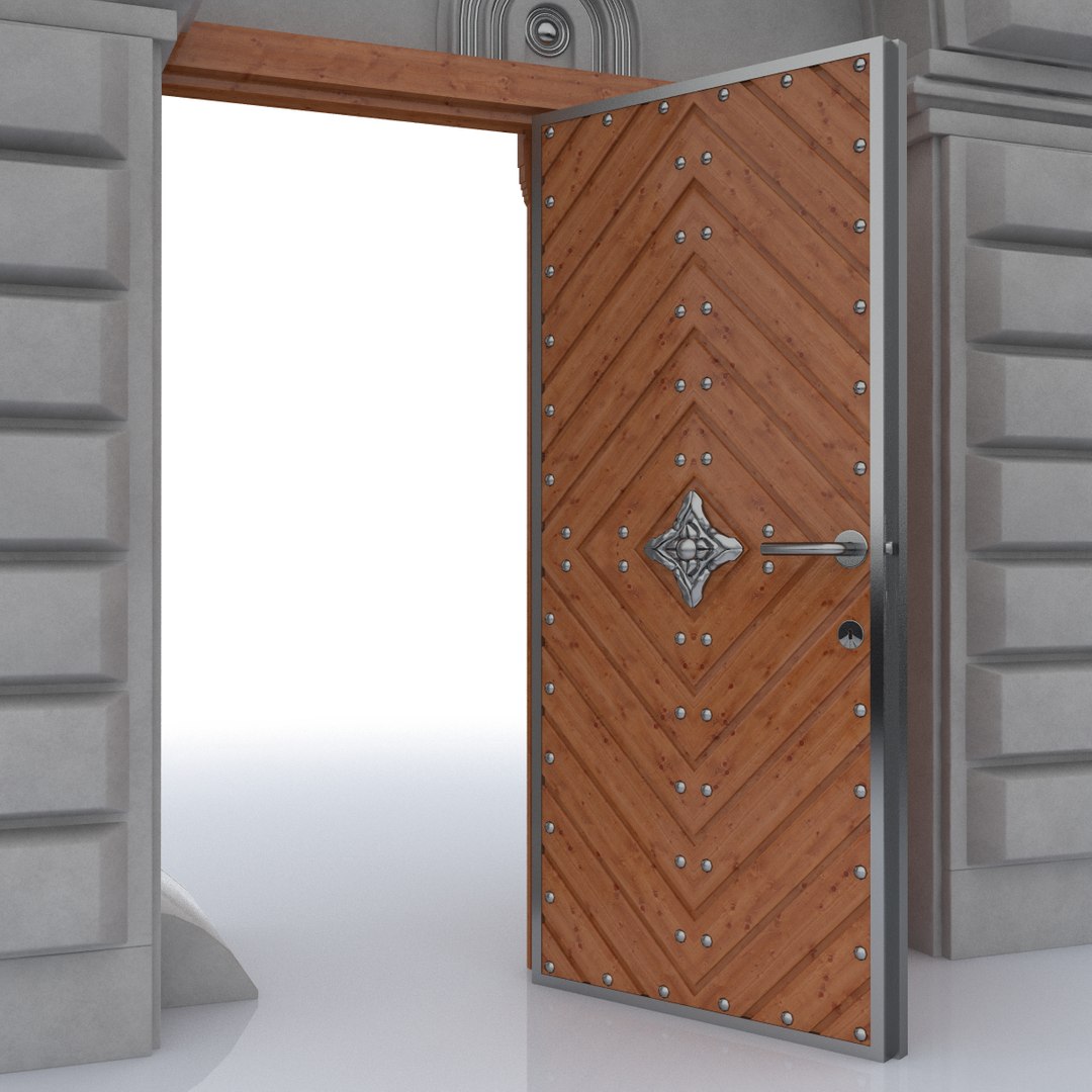 Classical Door C4d