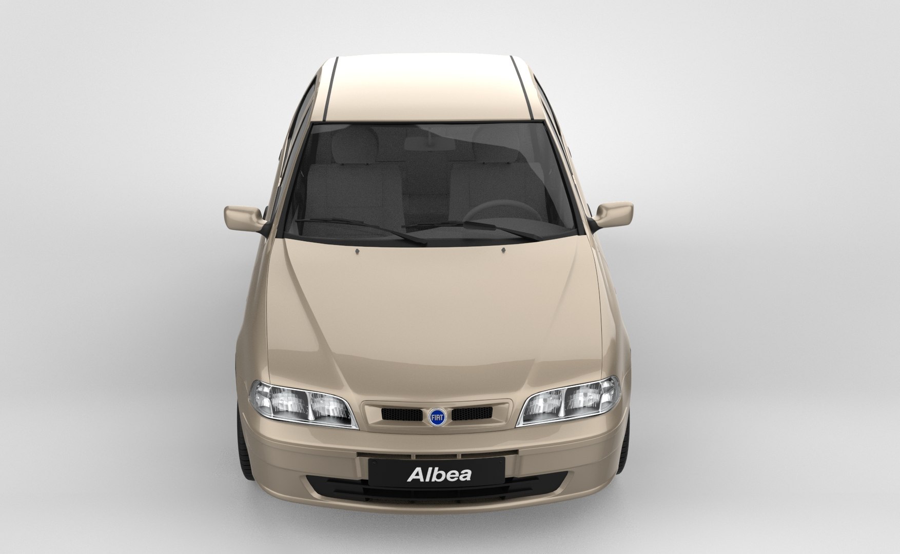 Fiat Albea 2003 3D Model - TurboSquid 2321226