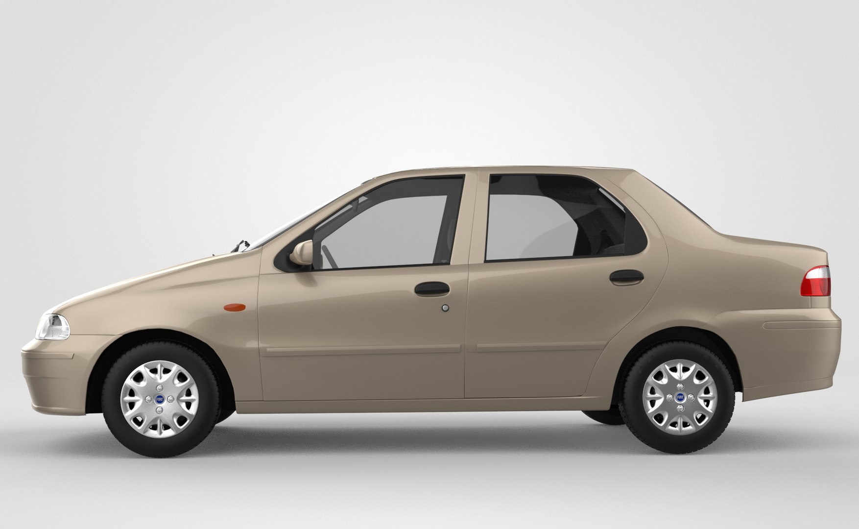 Fiat Albea 2003 3D Model - TurboSquid 2321226