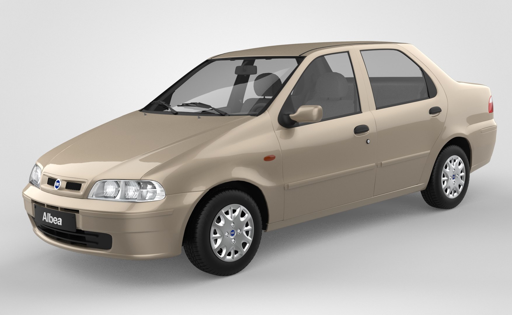 Fiat Albea 2003 3D Model - TurboSquid 2321226