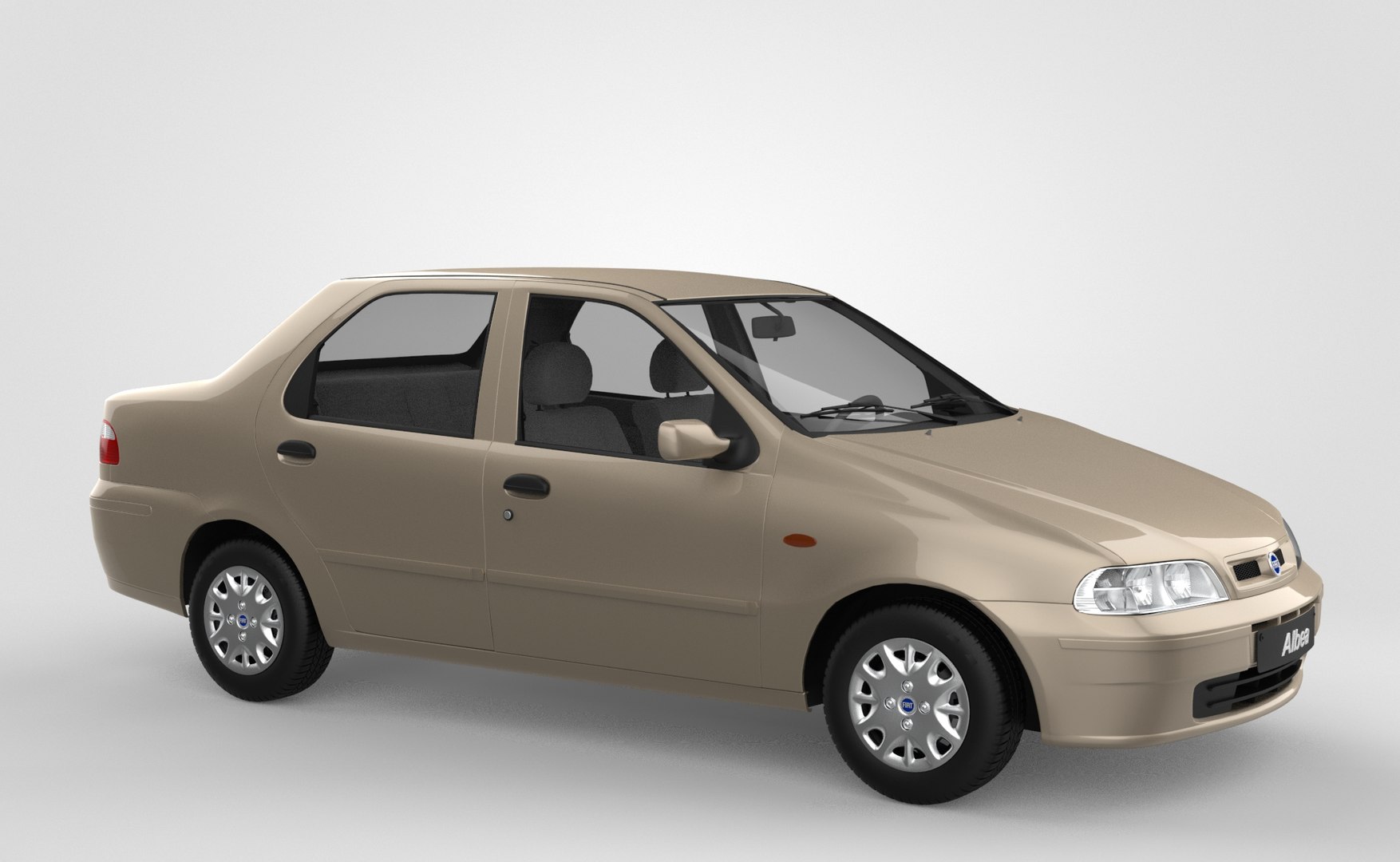Fiat Albea 2003 3D Model - TurboSquid 2321226