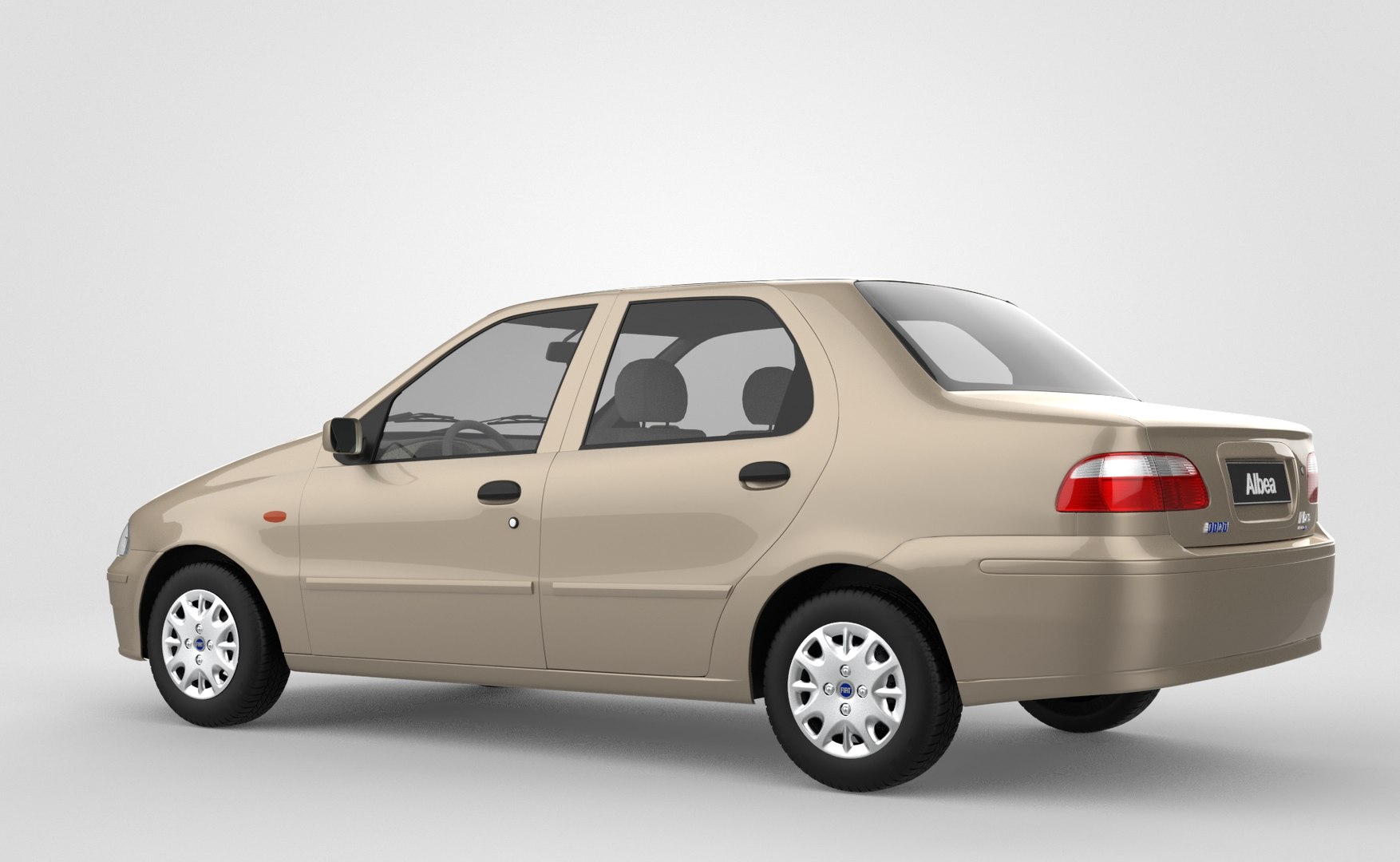 Fiat Albea 2003 3D Model - TurboSquid 2321226