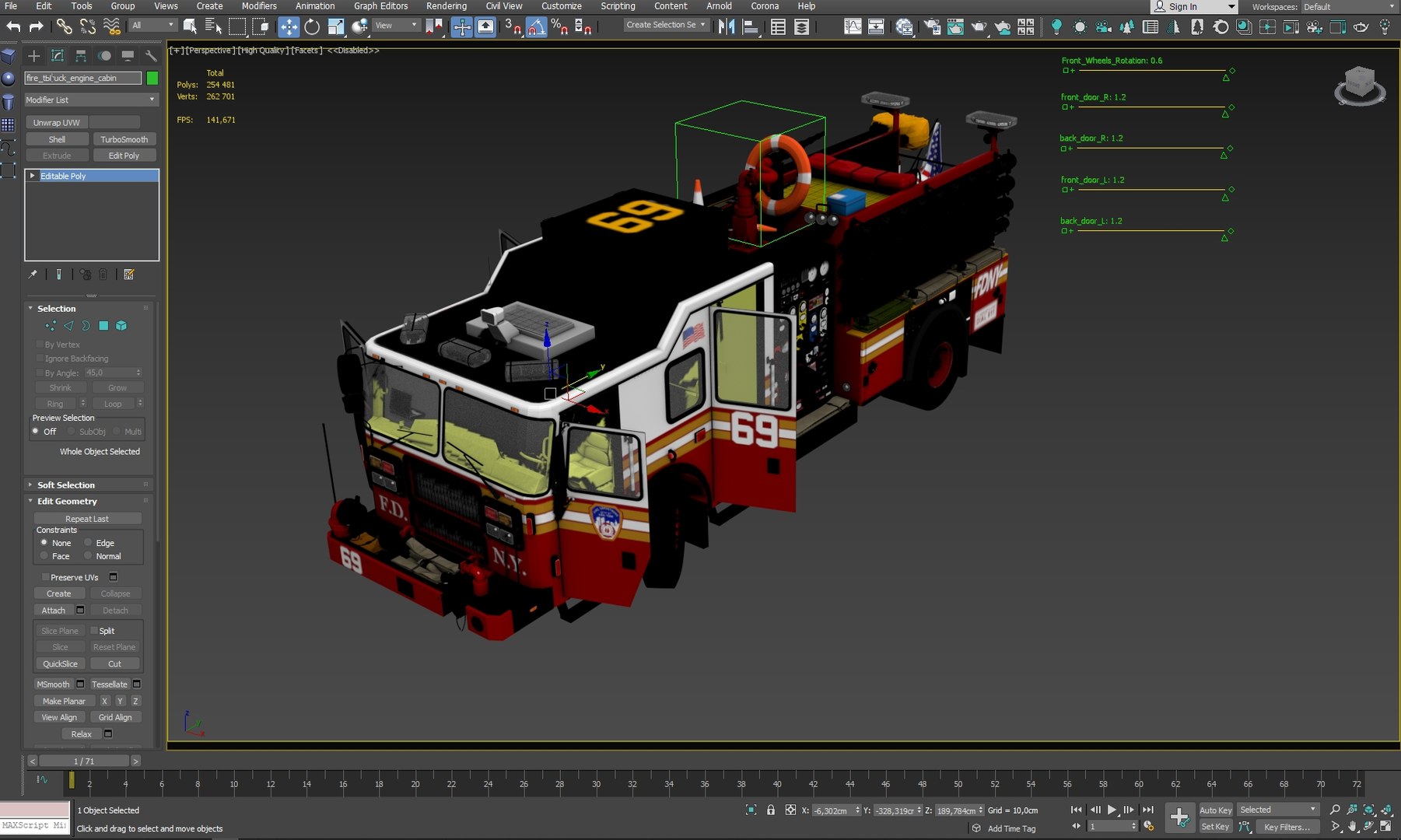 Fire Truck Engine FDNY 3D model - TurboSquid 1814644