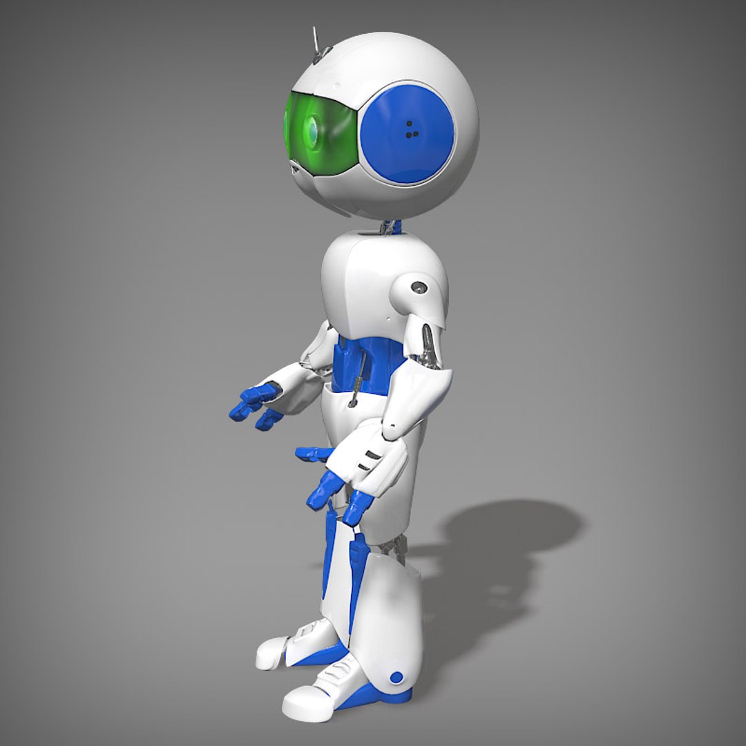 3d Cartoon Robot Boy