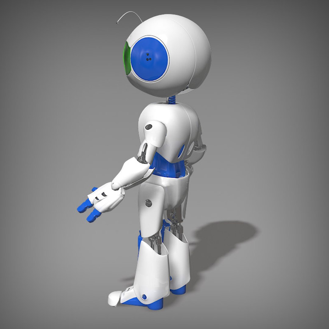 3d Cartoon Robot Boy