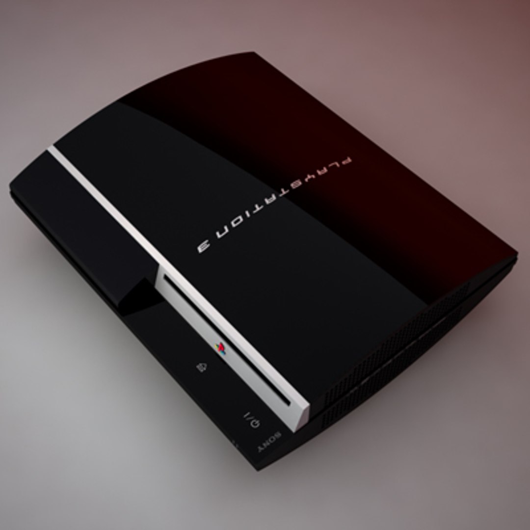 3d Model Sony Playstation 3