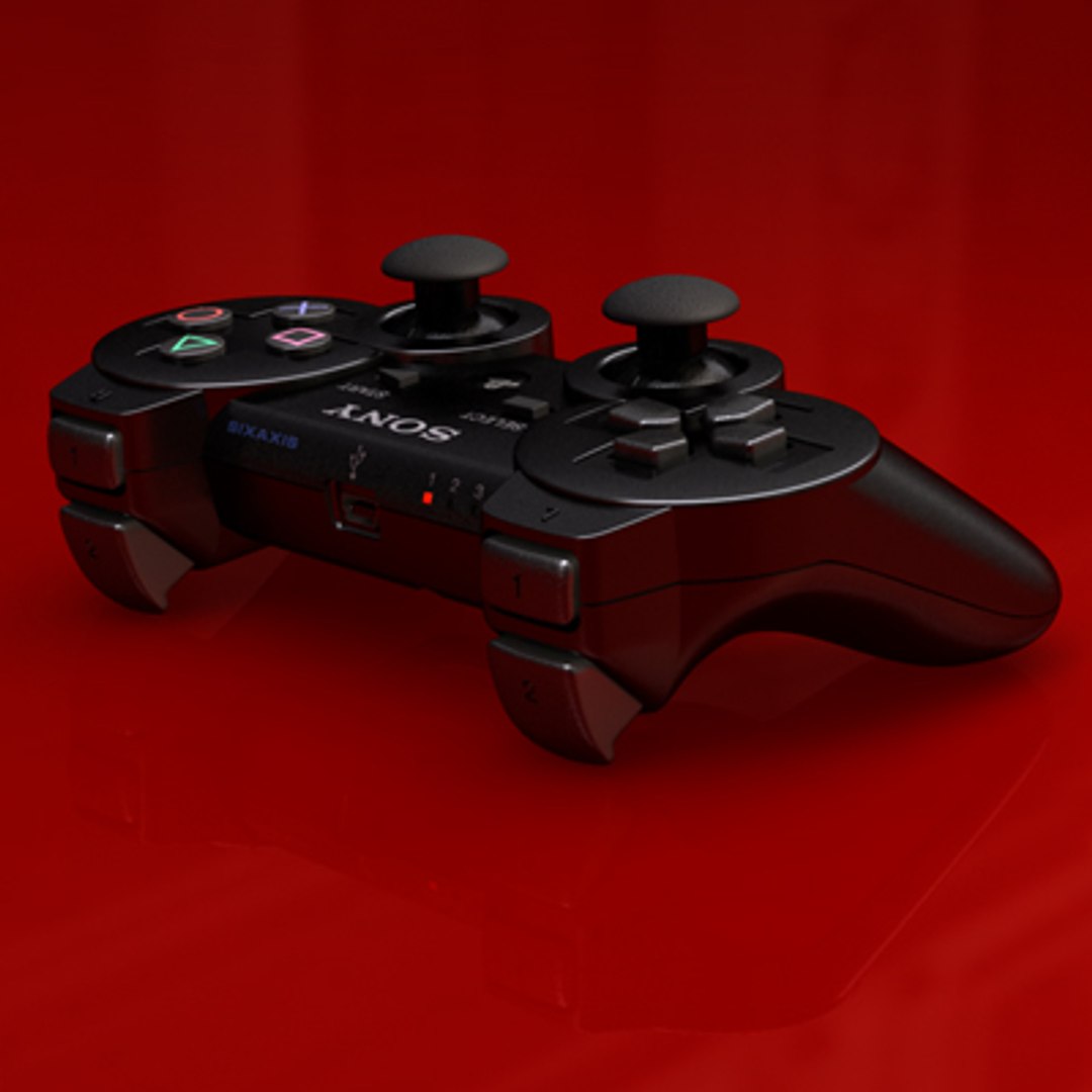 3d model sony playstation 3