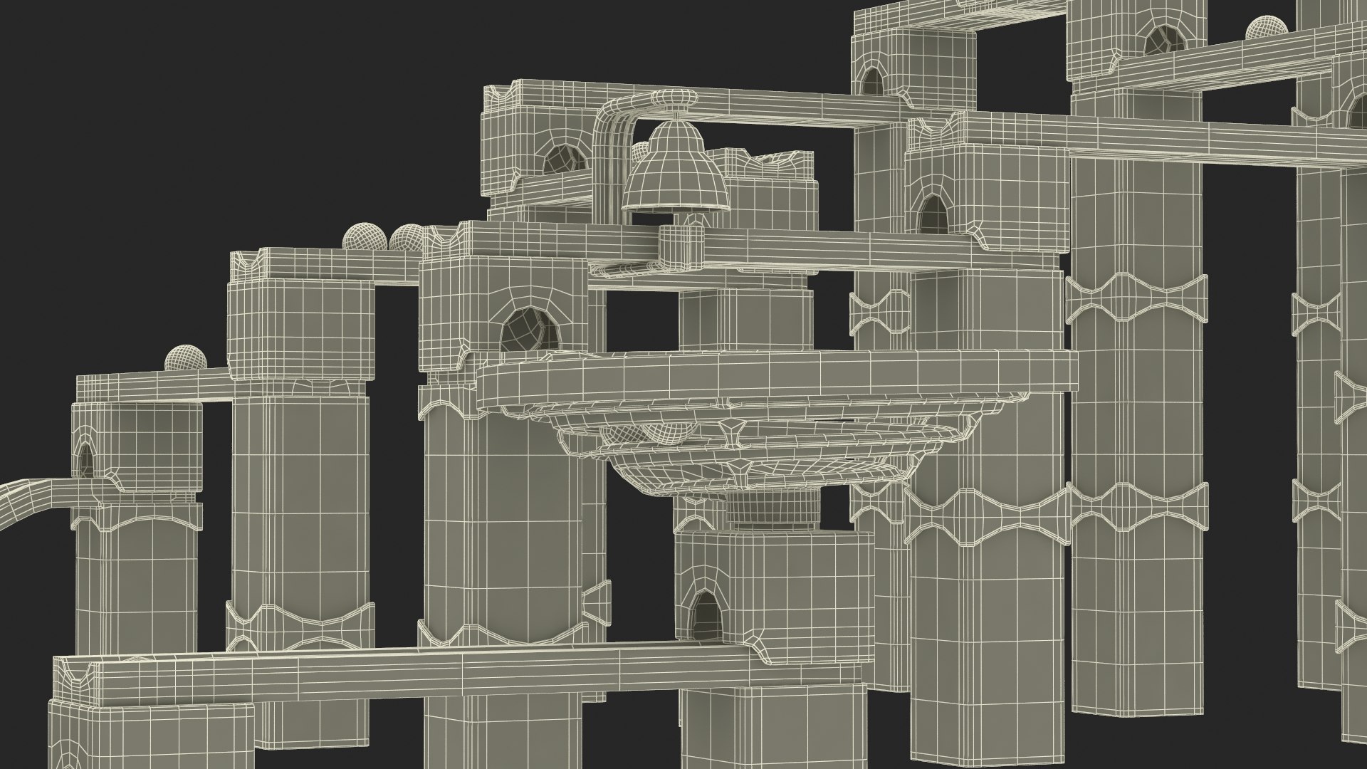 Wooden Marble Run Construction Set 3D Model - TurboSquid 2314694