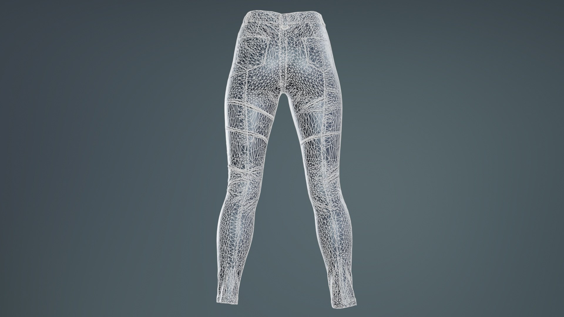 Leather Laced Shins Pants Remastered - TurboSquid 2361875