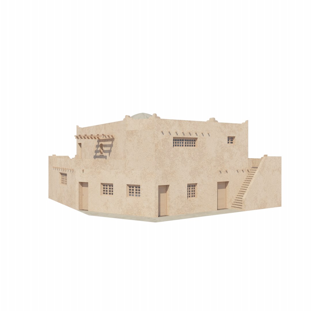 MIDDLE EAST HOUSE LL45032188 3D Model - TurboSquid 1760424