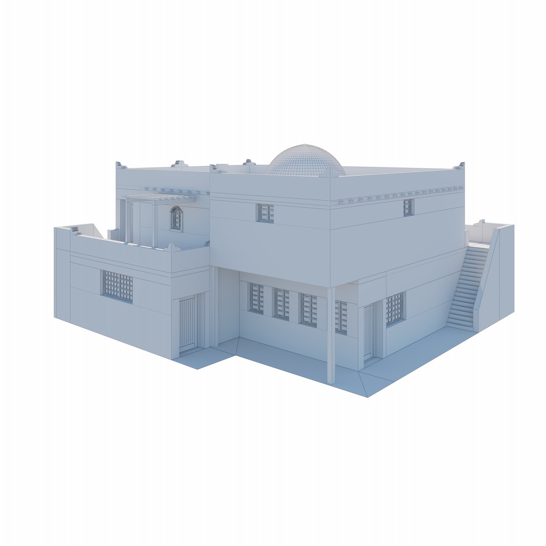 MIDDLE EAST HOUSE LL45032188 3D Model - TurboSquid 1760424