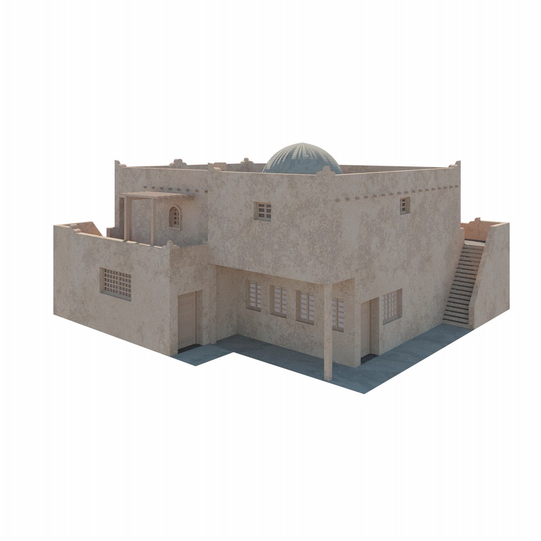 MIDDLE EAST HOUSE LL45032188 3D Model - TurboSquid 1760424