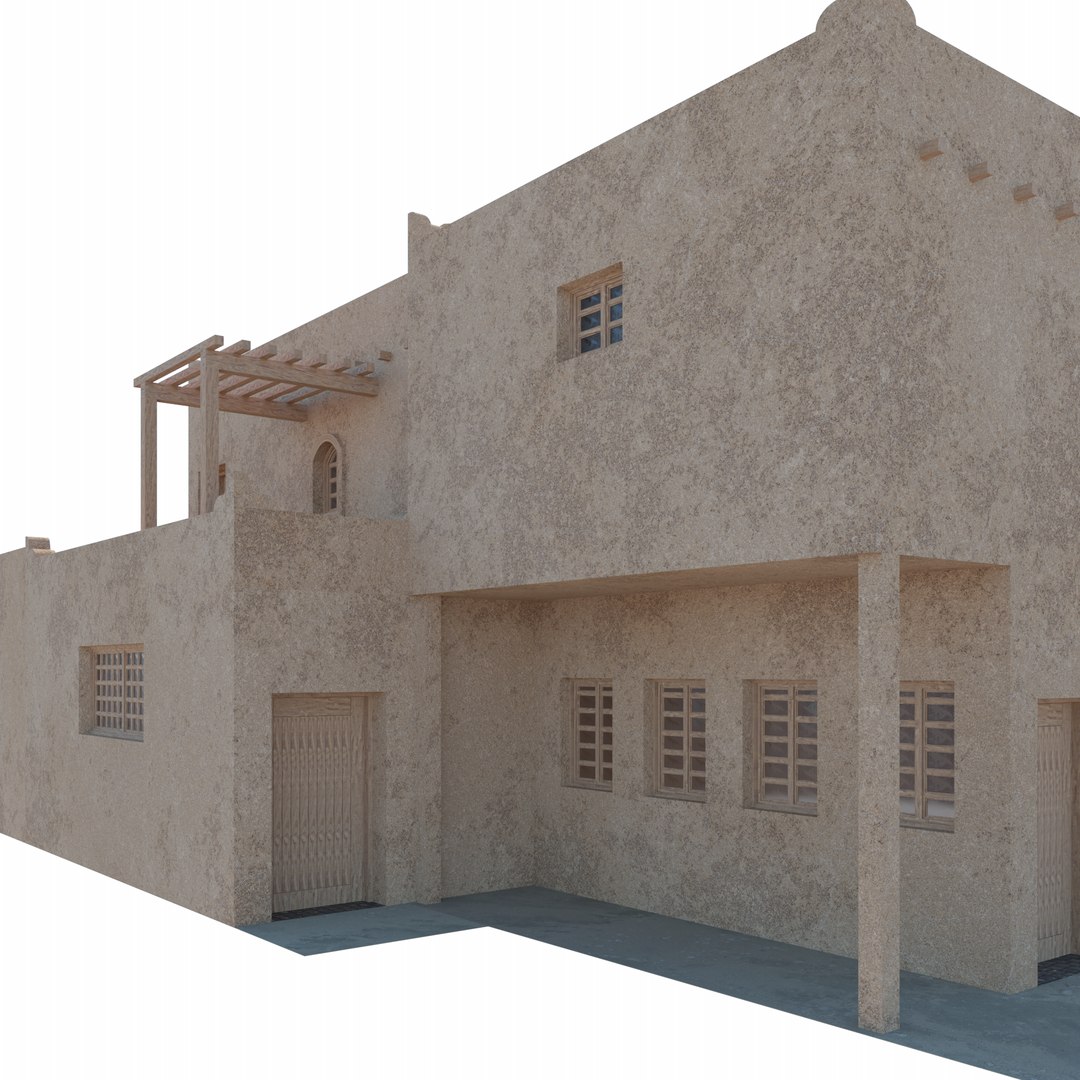 MIDDLE EAST HOUSE LL45032188 3D Model - TurboSquid 1760424