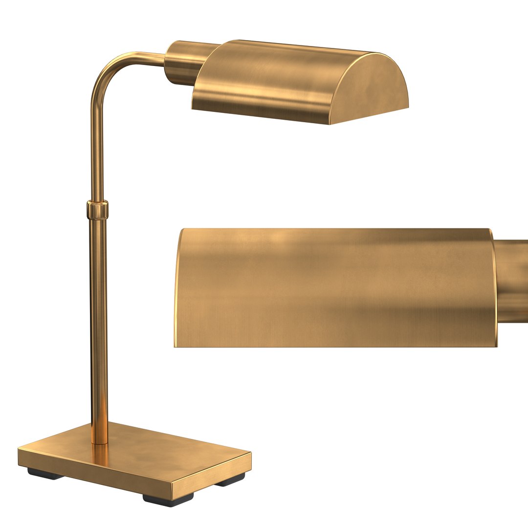 CLASSIC ADJUSTABLE TASK TABLE LAMP 3D model - TurboSquid 1832366
