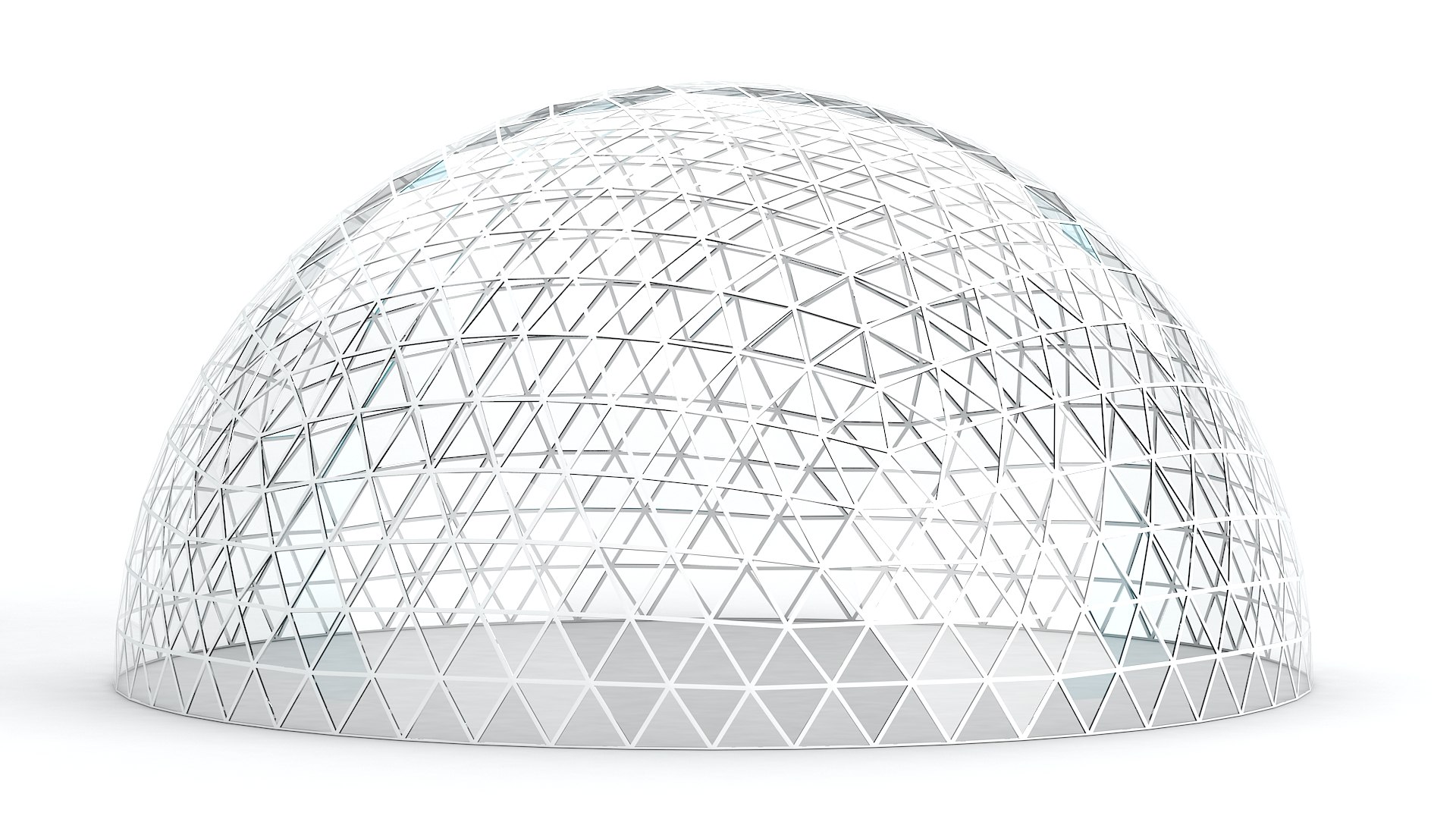 Geodesic Large Dome 3D Model - TurboSquid 1273482