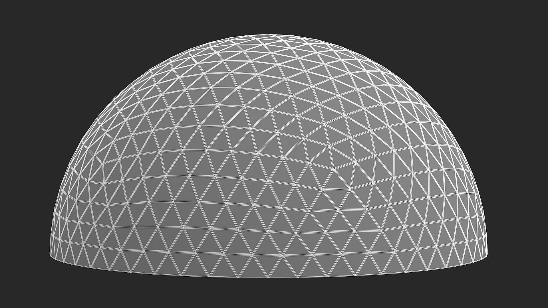 Geodesic Large Dome 3D Model - TurboSquid 1273482