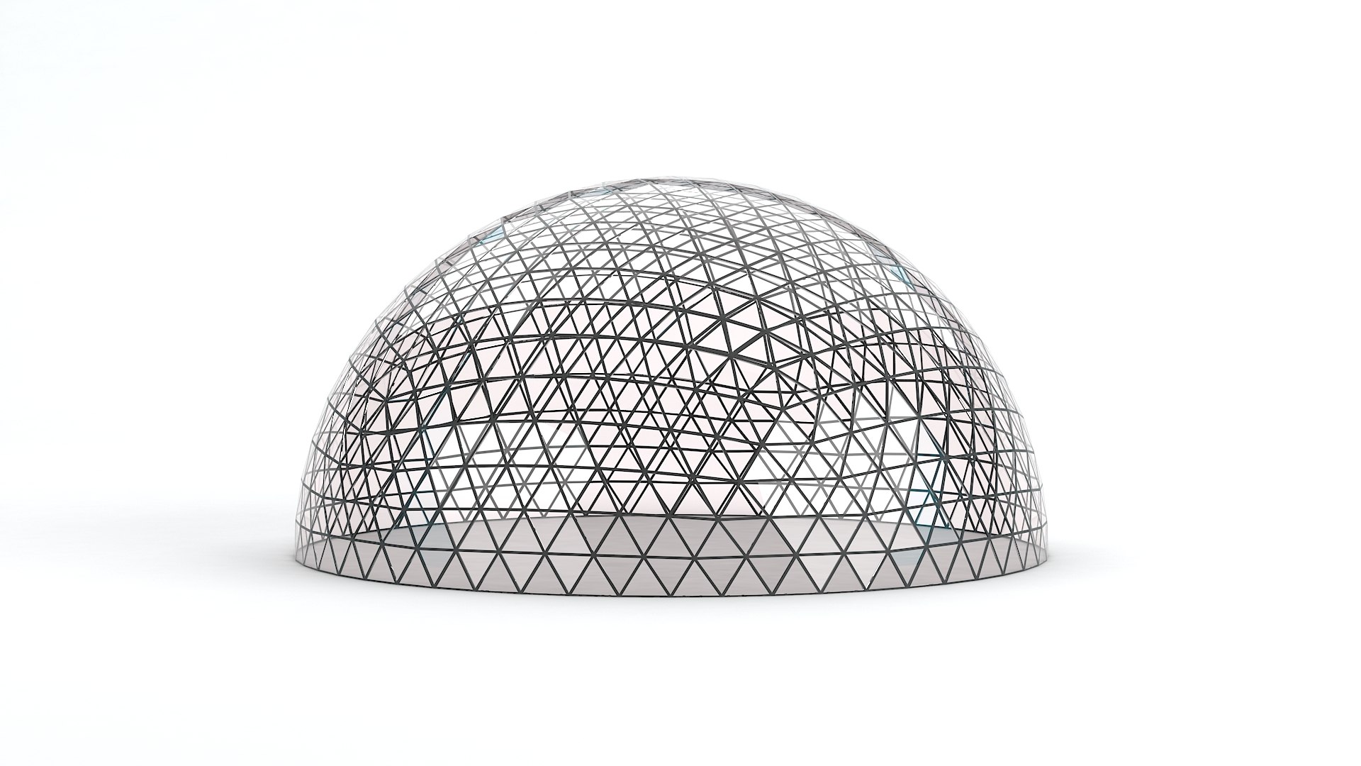 Geodesic Large Dome 3D Model - TurboSquid 1273482