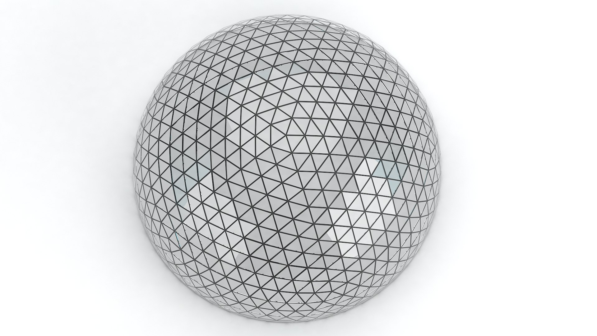 Geodesic Large Dome 3D Model - TurboSquid 1273482