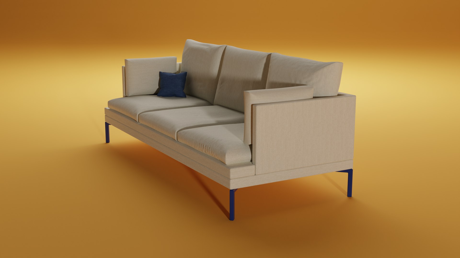 3D Couch Model - TurboSquid 2039293