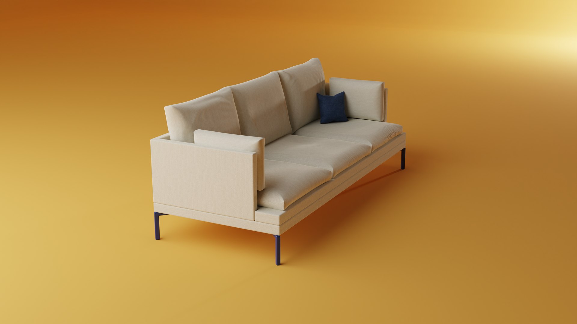 3D Couch Model - TurboSquid 2039293