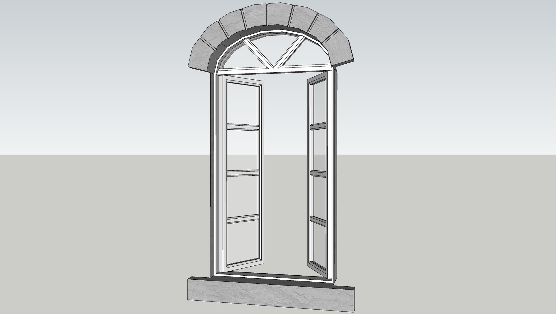 Various Types Of Doors And Windows 3D Model - TurboSquid 1814036