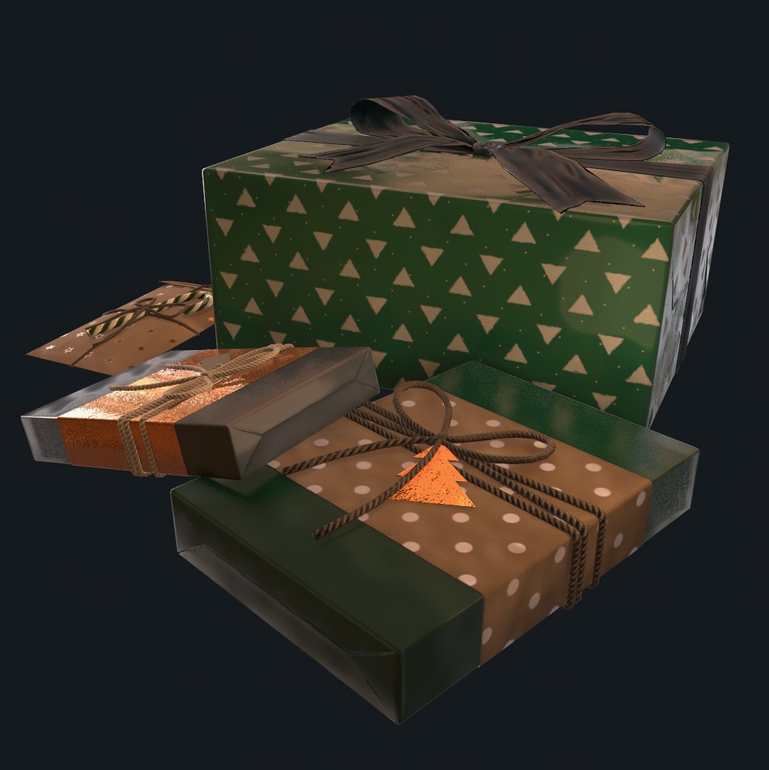 Free 3D Presents - TurboSquid 1360474