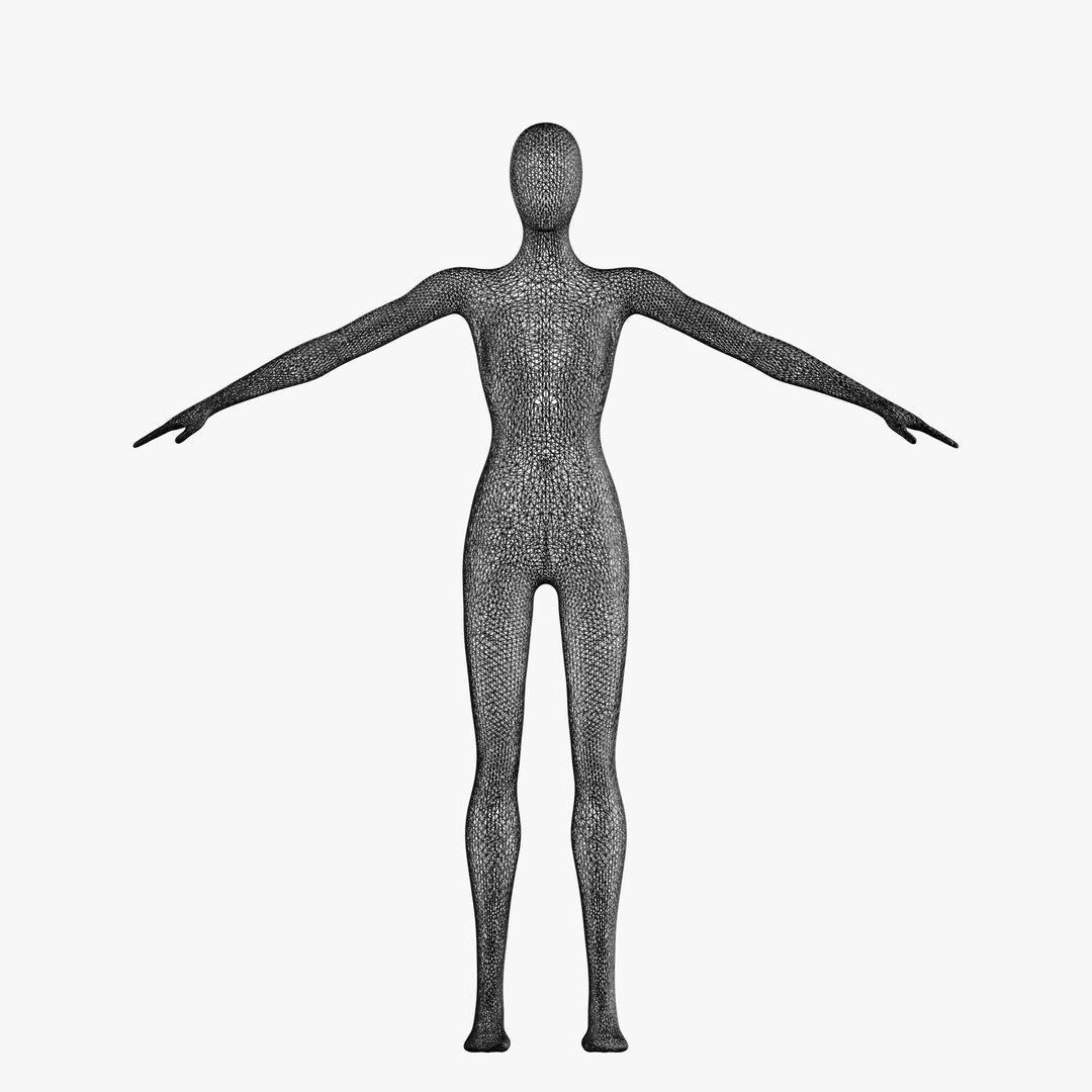 Stylized Female Mannequin 02 3D model - TurboSquid 2056869