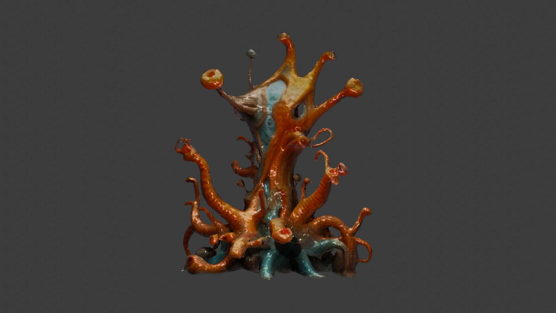 Alien Plant Game Ready 3D Model - TurboSquid 2301270